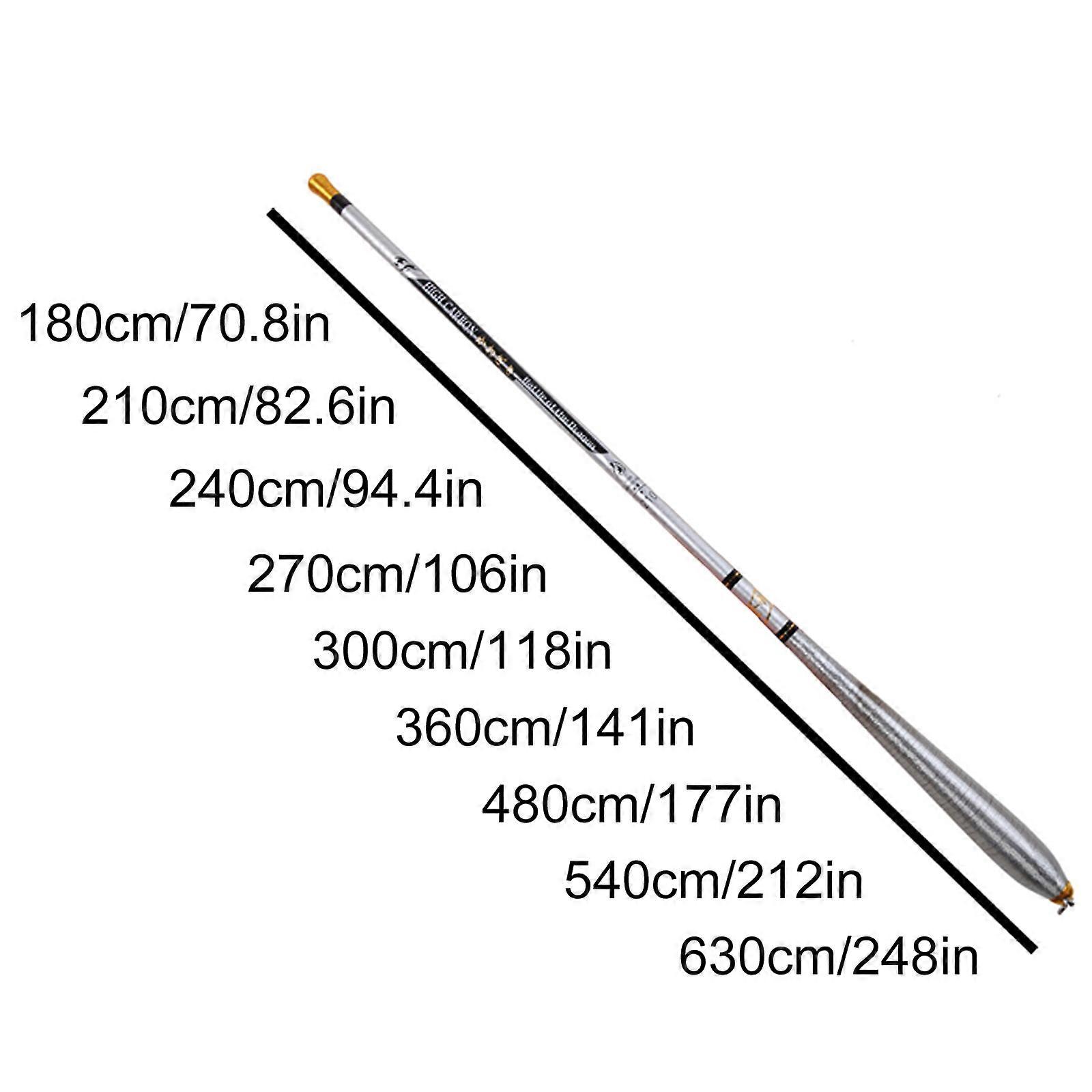 Mini Carbon Fiber Stream Fishing Rod Telescopic Ultra Short Fishing ...