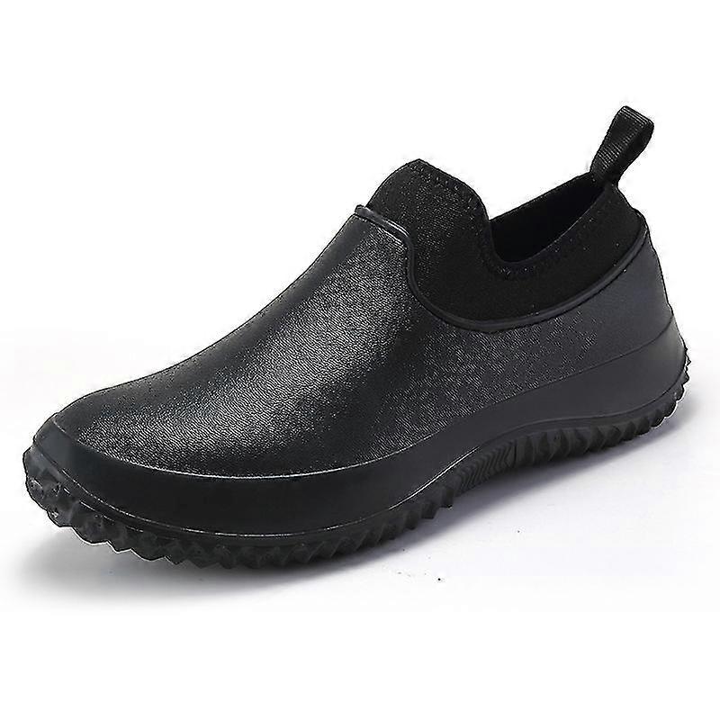 Chef Shoes With Rubber Sole Waterproof Non Slip Slip-on Shoes Rain ...