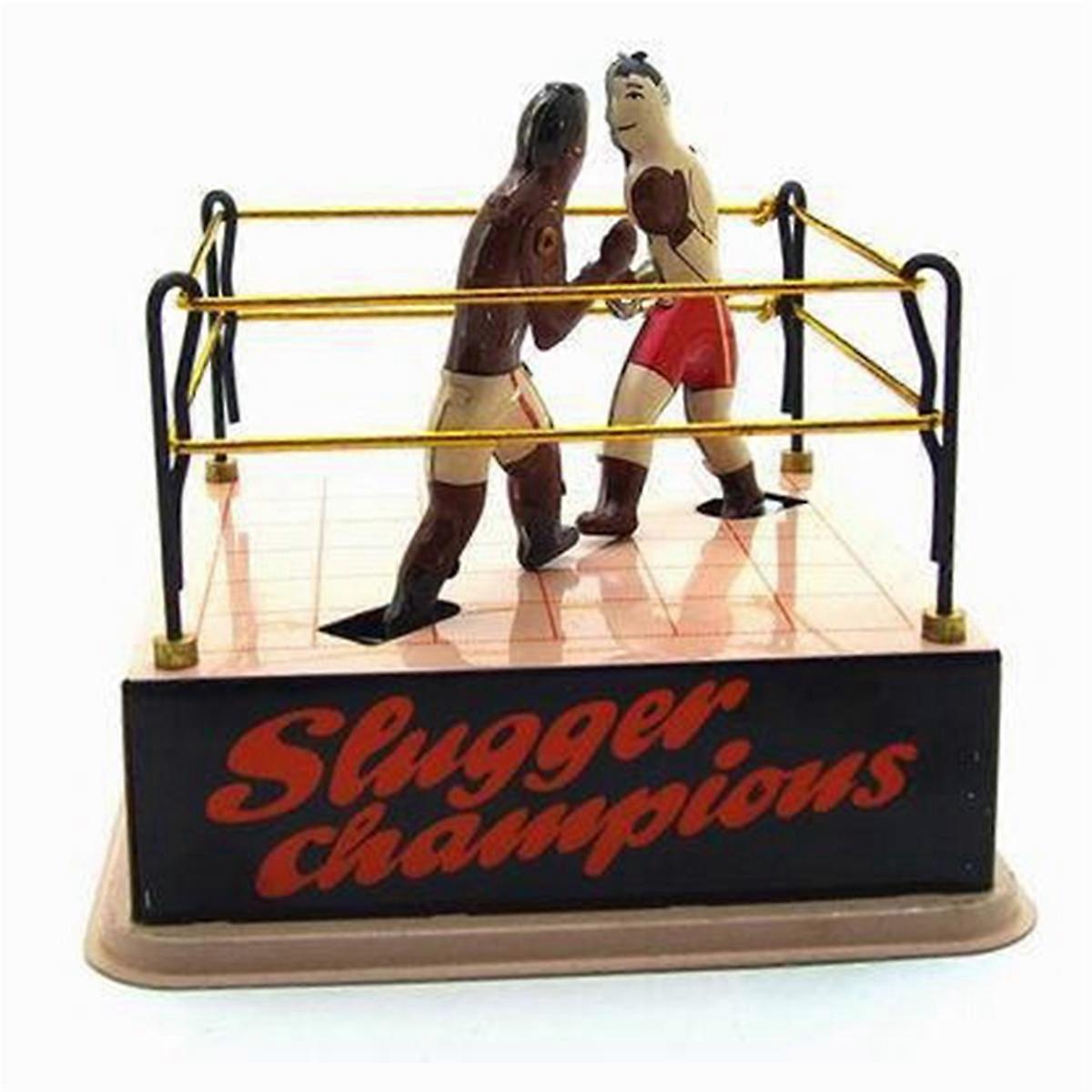 Clockwork Boxing Toy Nostalgic Themed Boxing Ring Toy Decoration ...