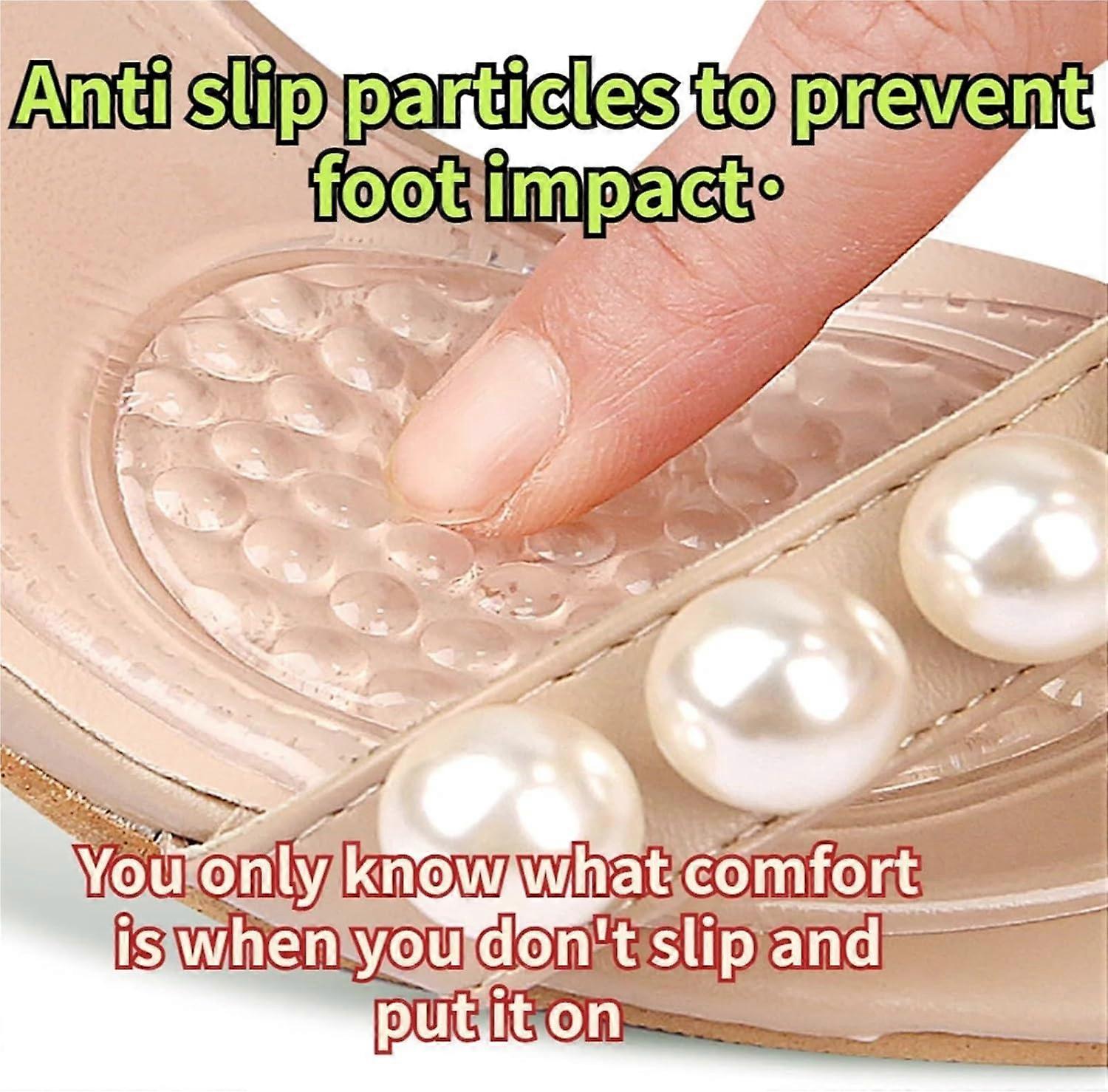Insoles Heel Protection Silicone Cushions Non Slip Foot Care Adjustable ...