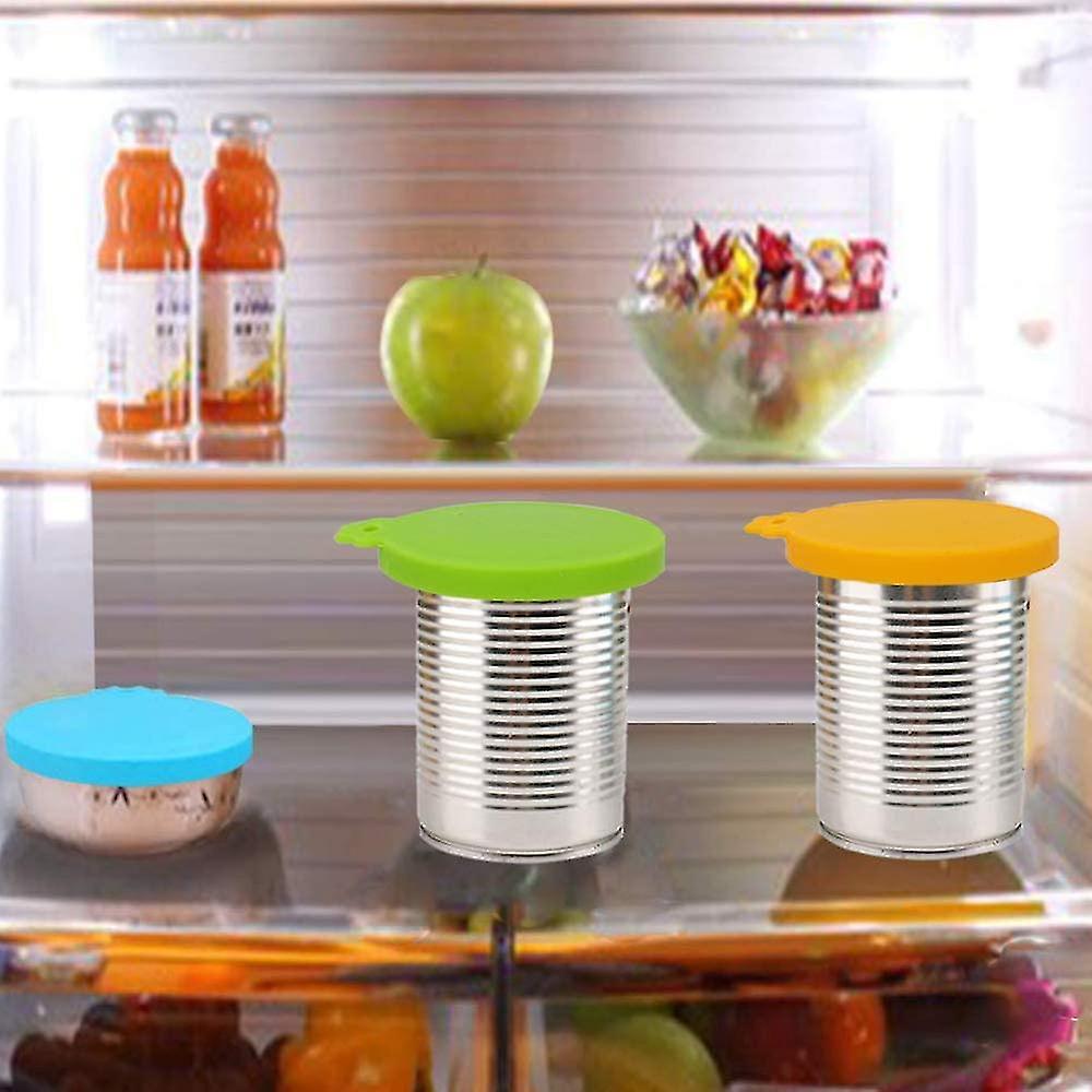 Food Can Lids, Silicone Can Lids Covers Compatible With Dog And Cat ...