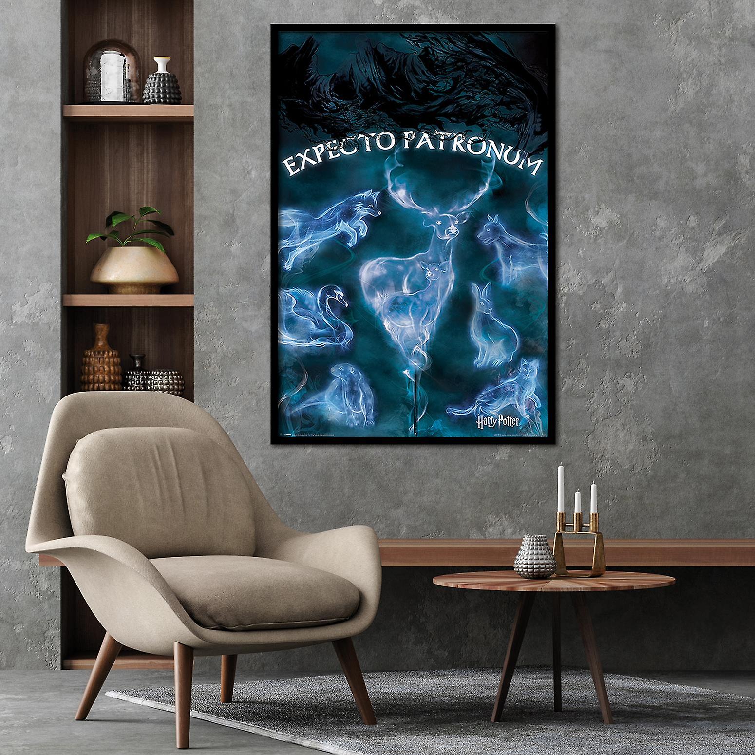 Personnages de Harry Potter Poster Expecto Patronus Patronus. 91,5 x 61 ...