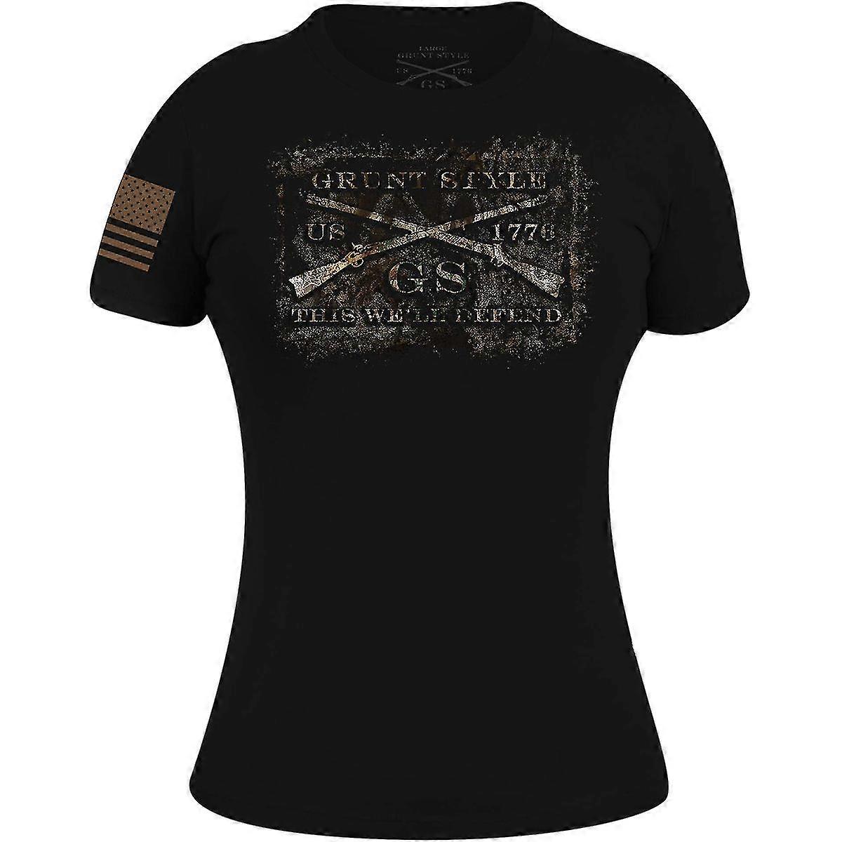 Grunt Style Women's Realtree Edge Full Grunt Style Logo T-Shirt - Black ...