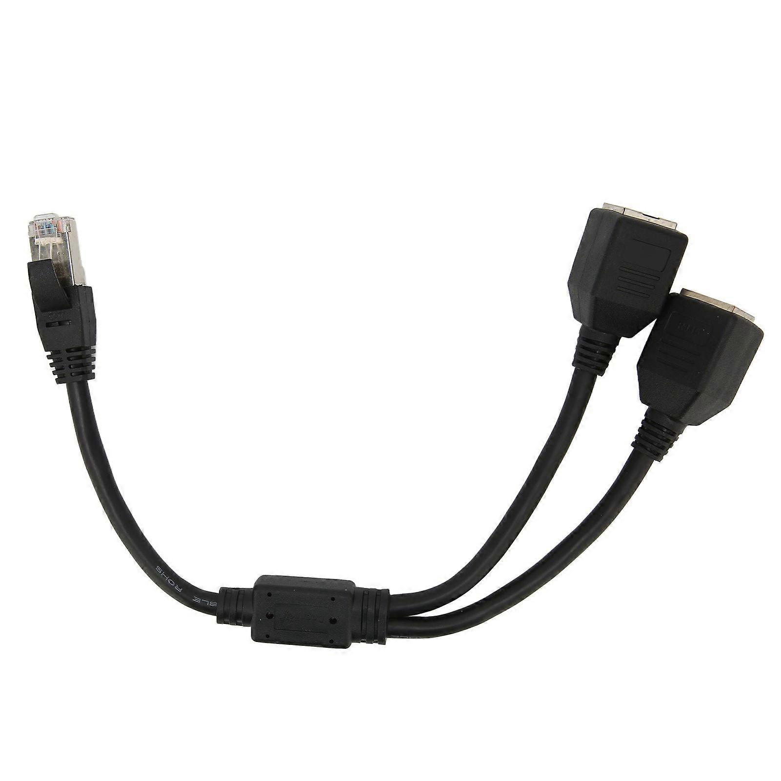 Ethernet Adapter Cable Extension 1 to 2 Port for Excellent Connection ...