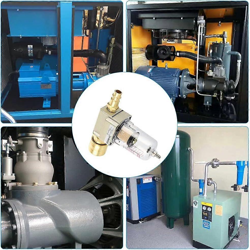 1/4" compressed air water separator pressure reducer, compressed air ...
