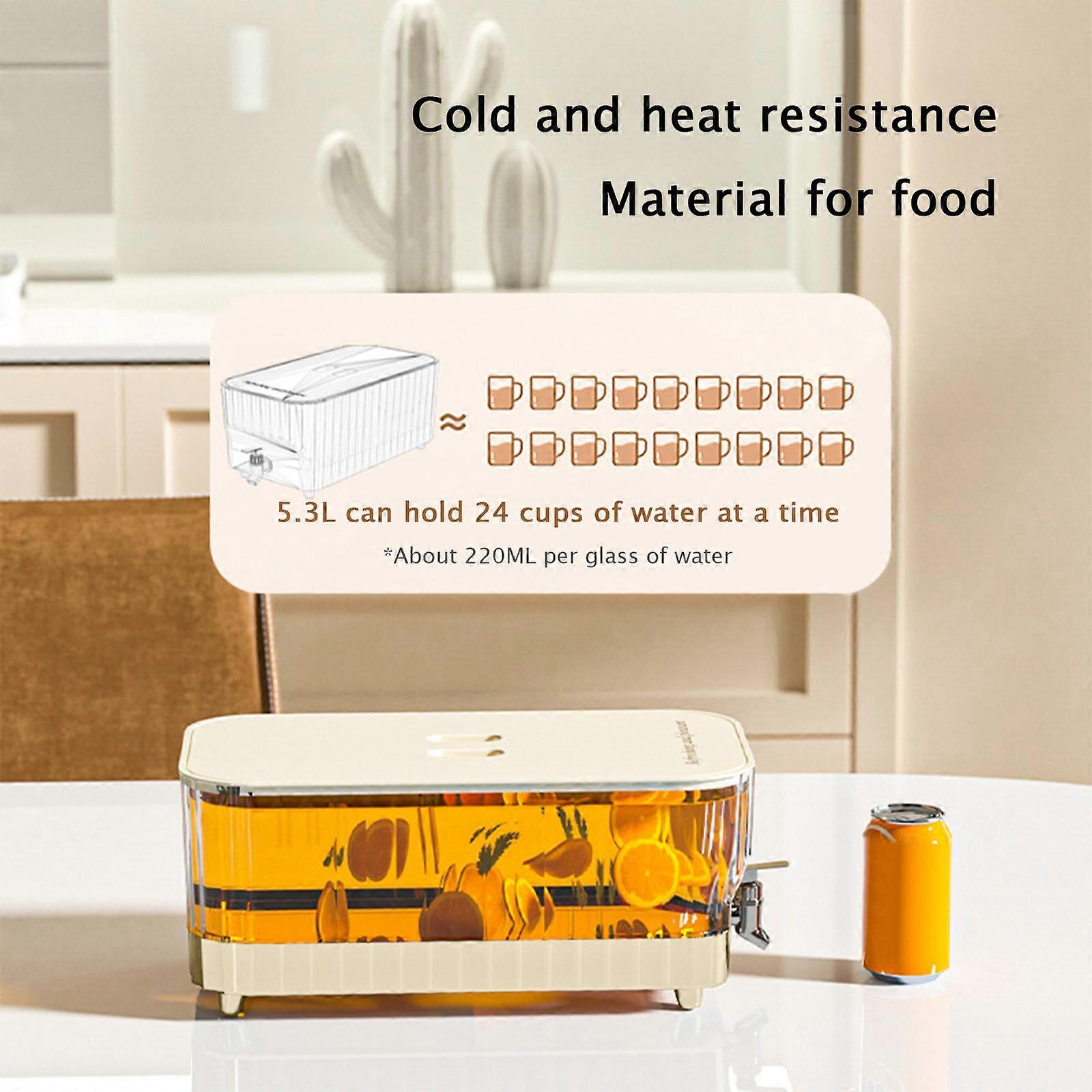 5.3L Cold Kettle With Faucet Filter In Refrigerator,Large Capacity ...