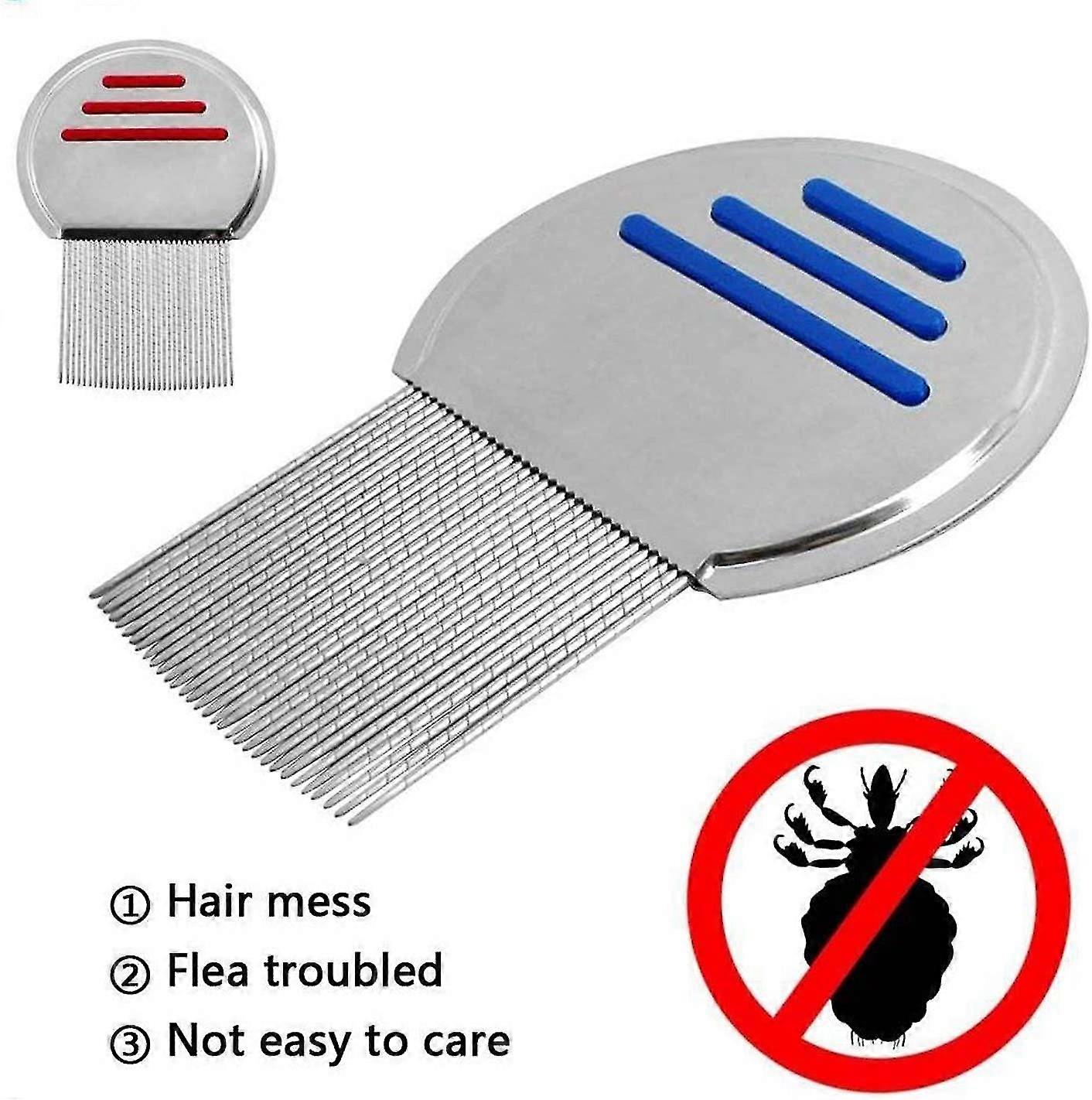 Lice Comb Stainless Steel Professional Lice Combs And Head Lice ...