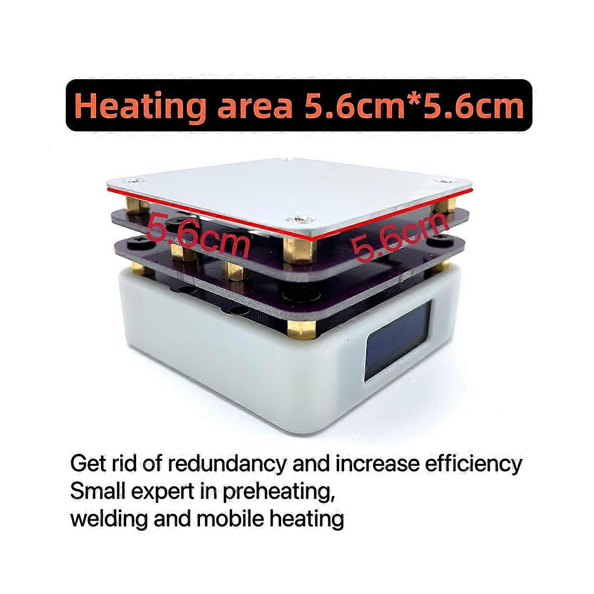 PD 65W Mini Hot Plate Preheater OLED Display PCB Board Soldering ...