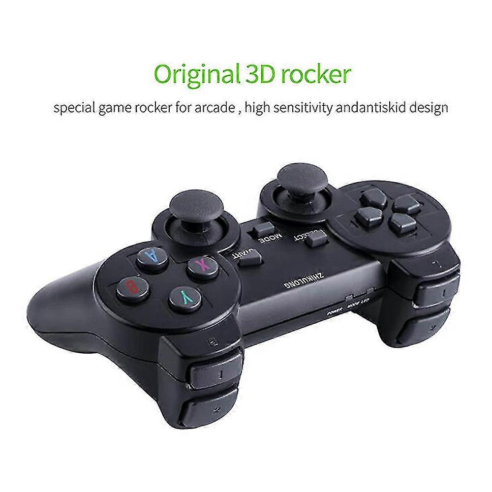 M8 Retro Tv Game Console Ps1 Home Game Console 4k Hd 3d Game Stick 2.4g Wireless Doubles ...