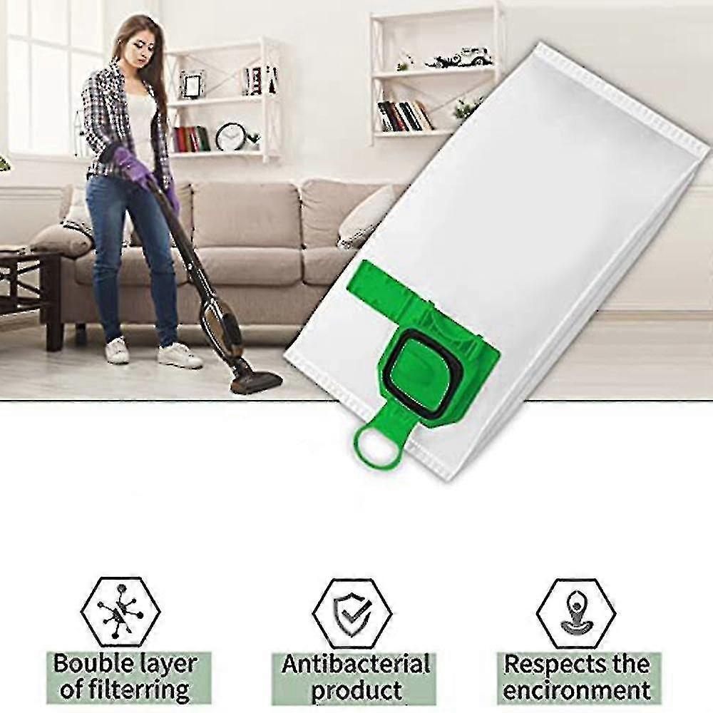 For Kobold Vacuum Cleaner Bag Kit Compatible For Vorwerk Kobold Vk140 ...