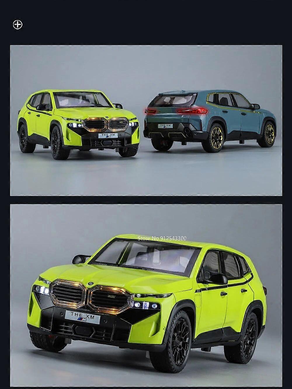 1/24 BWM XM SUV Toy Car Model Alloy Diecast Pull Back with Sound Light ...
