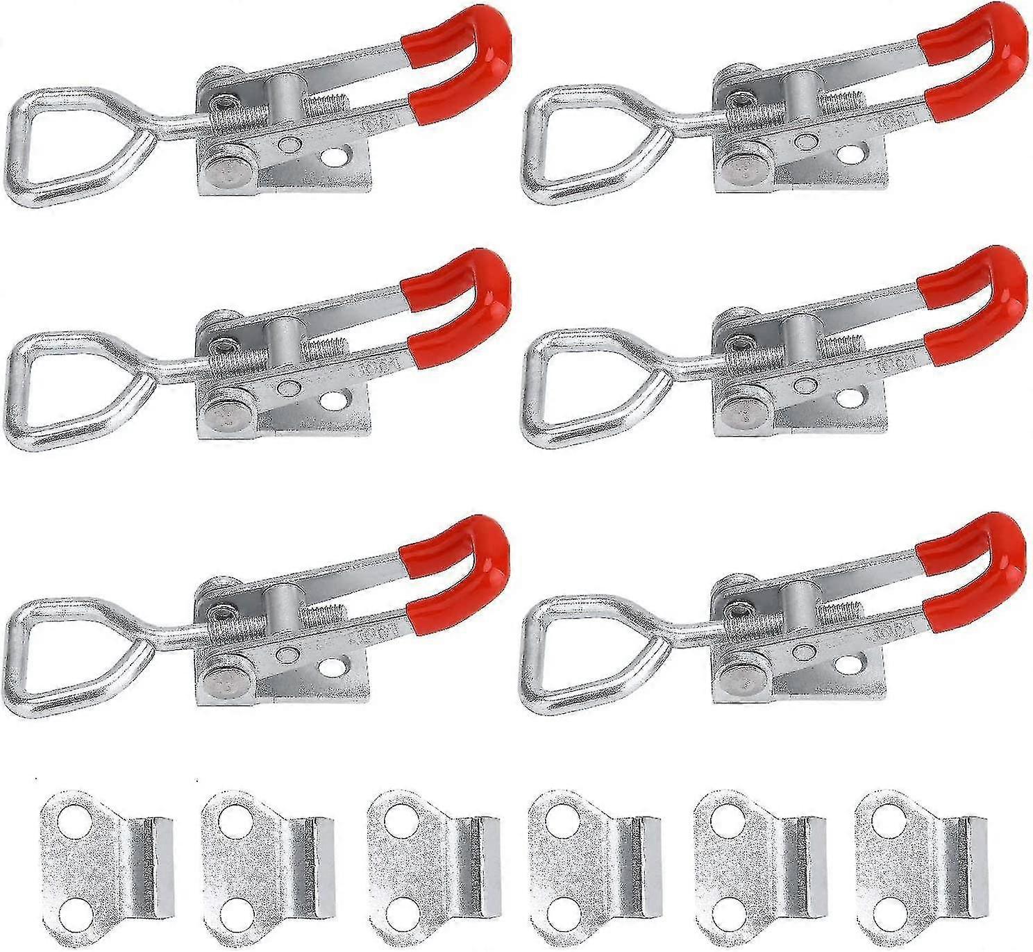 6 Pcs 4001 Toggle Clamps Metal Clamp, Clamp Latches 100kg/220lbs ...