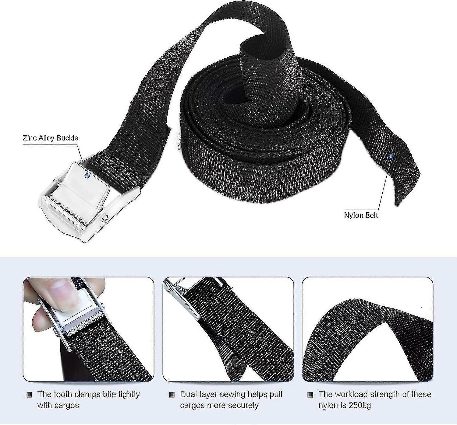 Fastening Strap Set, Lashing Straps, Lashing Strap, Lashing Strap, Car ...