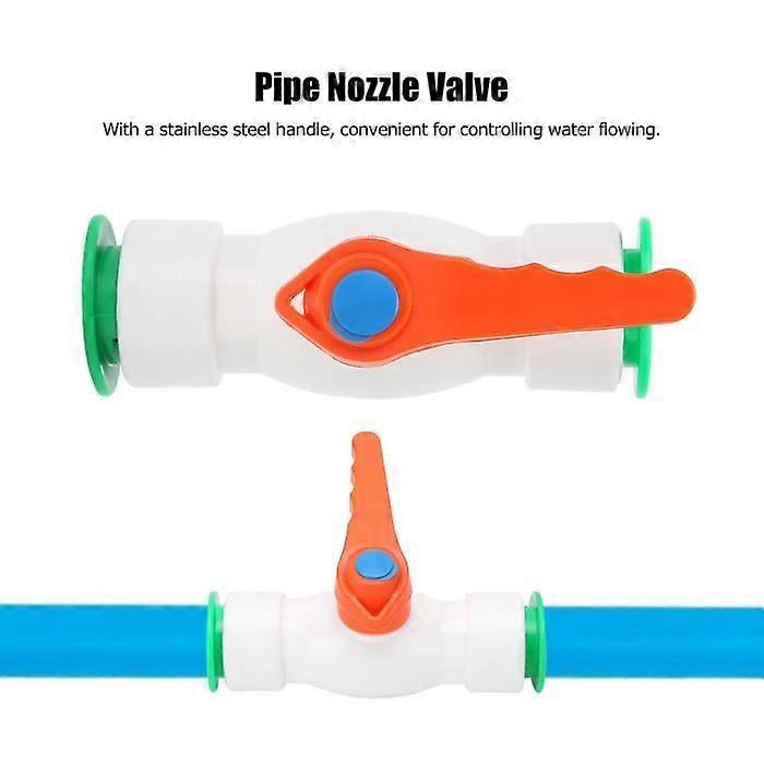 PPR Plastic Water Pipe Quick Connector Ball Valve Faucet Nozzle Valve ...