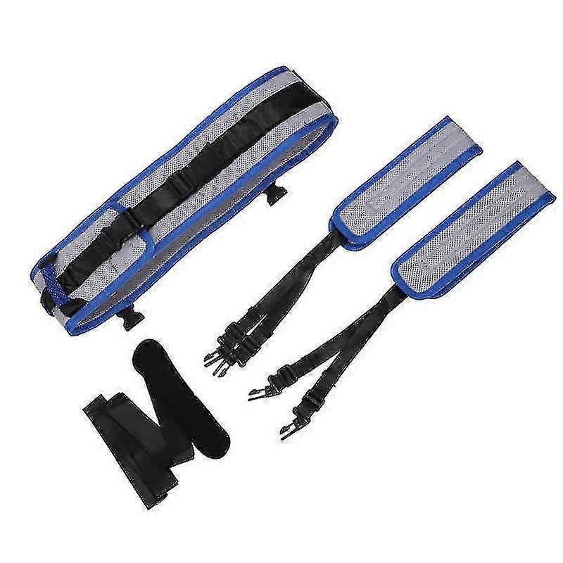 Patient Transfer Belt Soft Nylon Leg Loops Paralyzed People Body ...