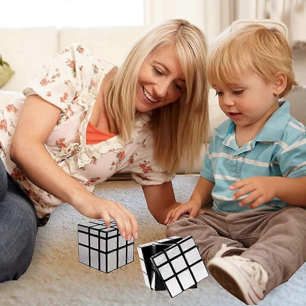 Shengshou Mirror Cube 3x3x3 Speed Cube 3x3 Mirror Blocks Cube Different ...