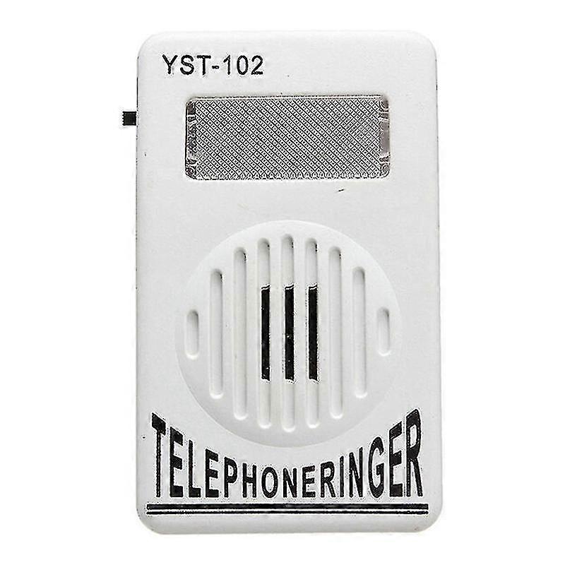 Extra-loud Telephone Phone Bell Ringer Strobe Light Flasher Sound ...