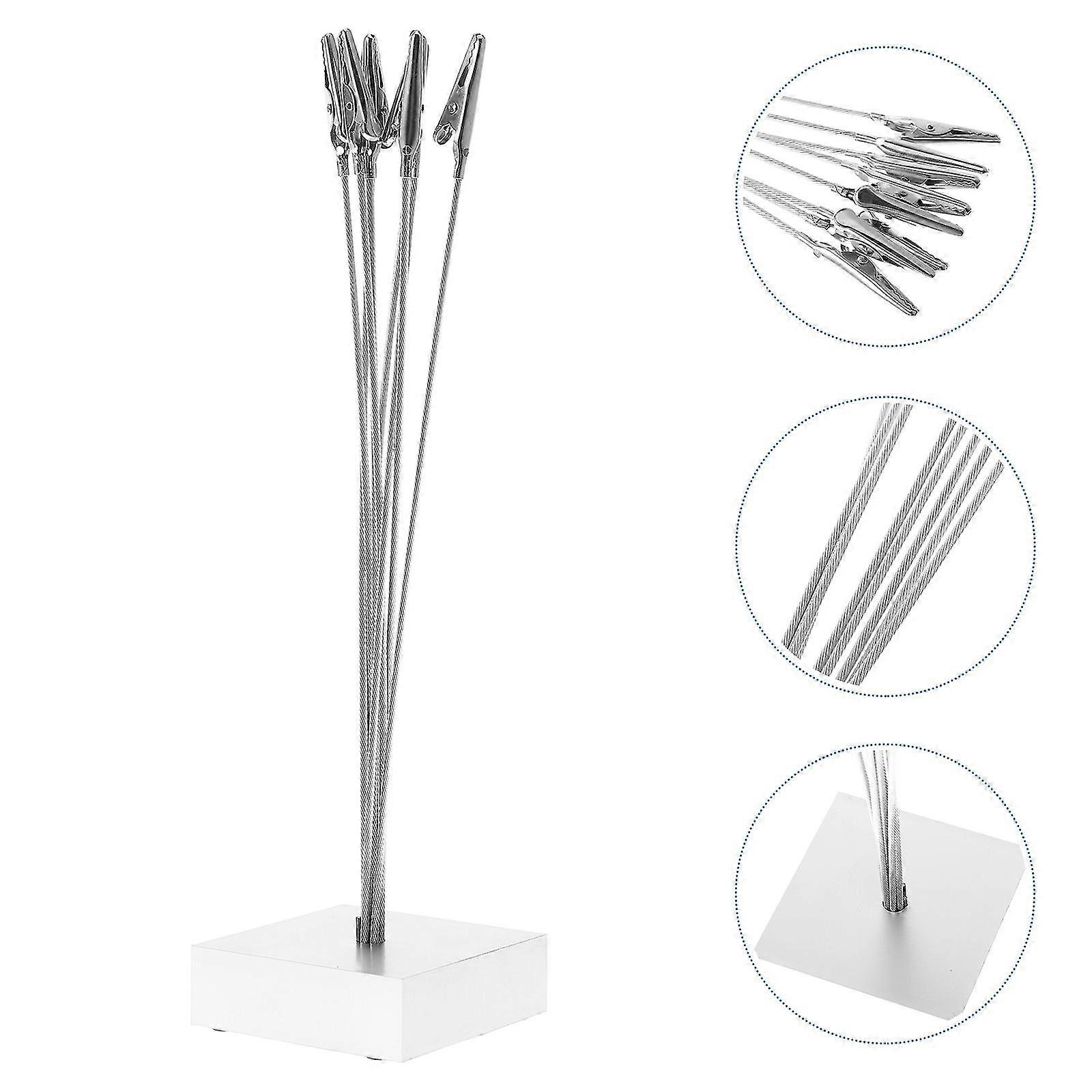 Picture Frame Holder Stand Wedding Table Number Clip Picture Holder ...