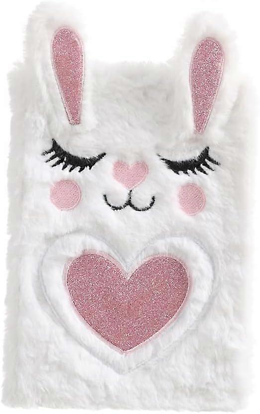 Plush Rabbit Diary for Girls, Kids Journal Diary Gift Set, School Gift ...