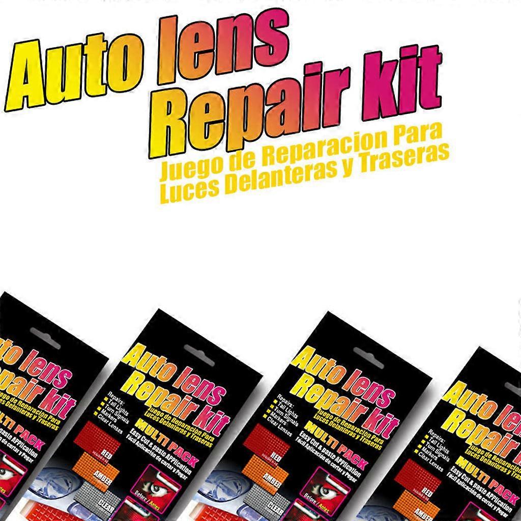 Car Glass Repair Kit Headlights Turn Signal Taillight Set Crack Film ...