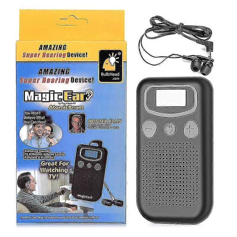 Pocket Voice Magic Ear Hearing Aid Device Digital Sound Booster Hear A ...