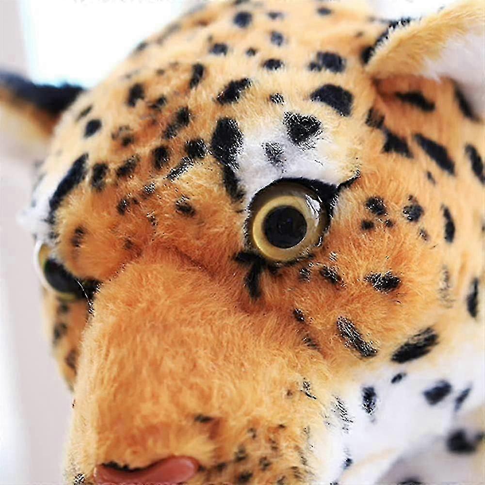 Giant Leopard Stuffed Animal Large Stuffed Cheetah Plush Toy Gifts For ...
