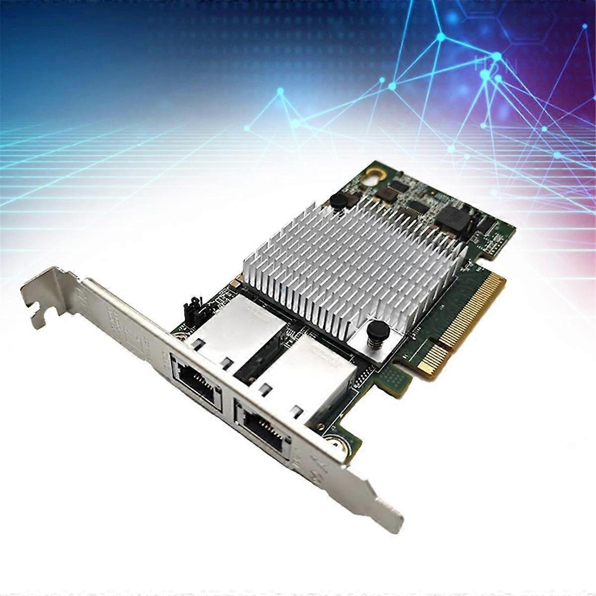10G Double Port Ethernet Network Card X540-T2 PCIE-X8 X16 Nework Extend ...