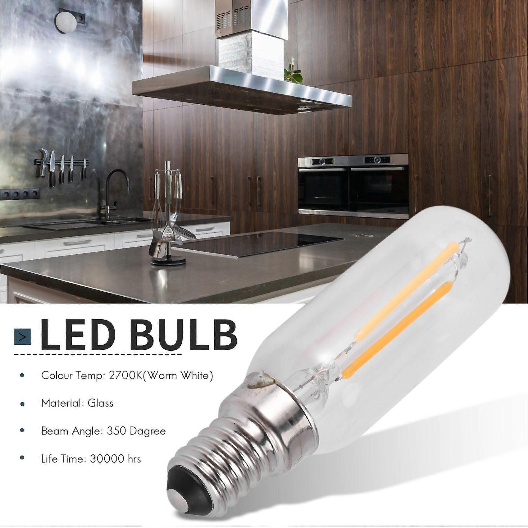2x E14 3W LED Cooker Hood Extractor Fan Bulb Warm White | Fruugo UK
