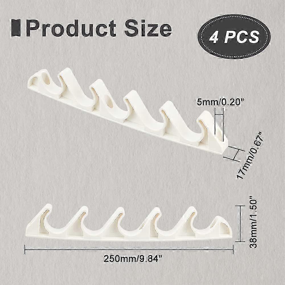 4 Pcs Adjustment Brackets for Chaise 5 Position Back Support Adjuster ...