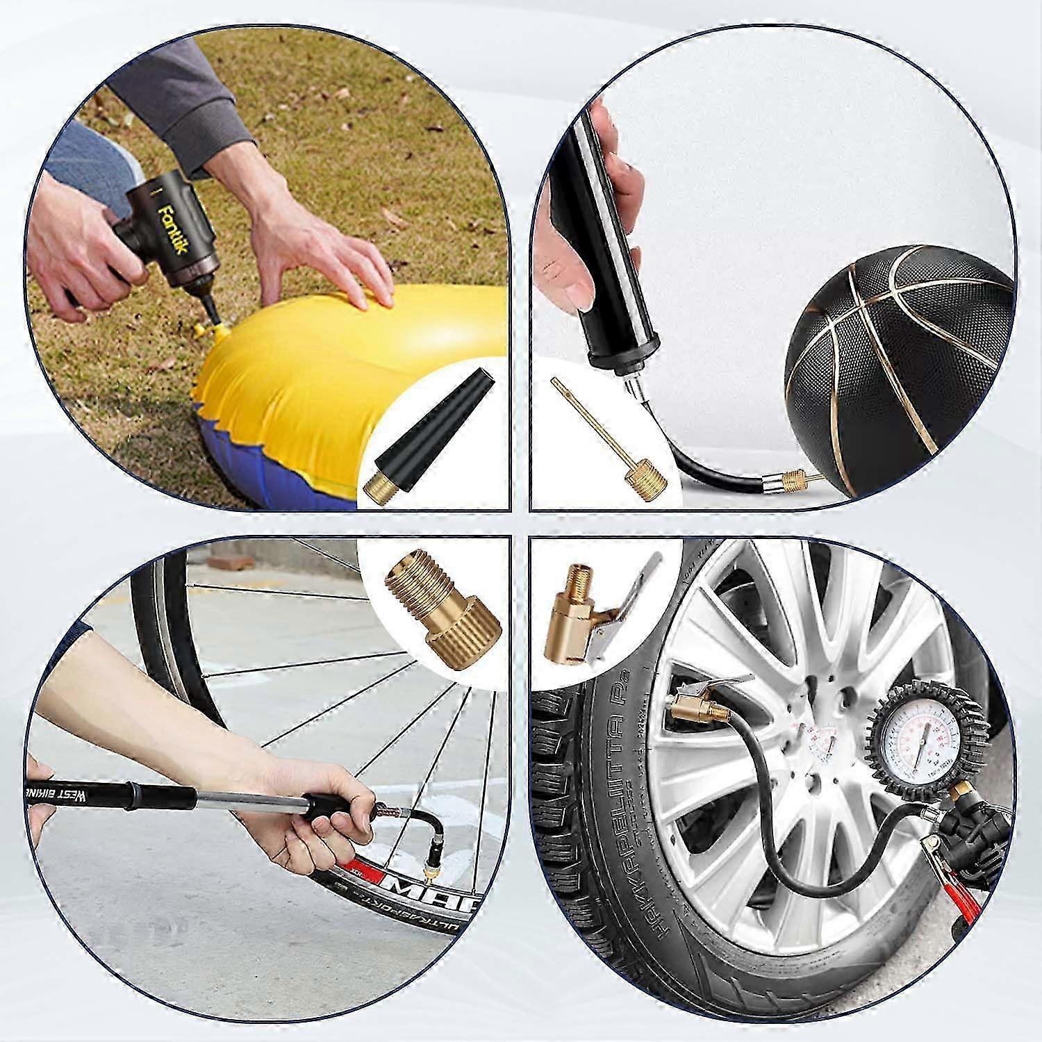 Bosch EasyPump Valve Adapter Set - Multifunctional for Car Tyres ...