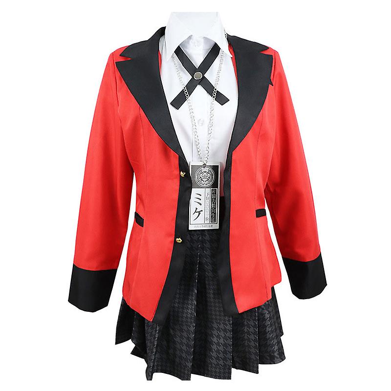 Adult Kid Anime Kakegurui Yumeko Jabami Saotome Meari Japanese School ...