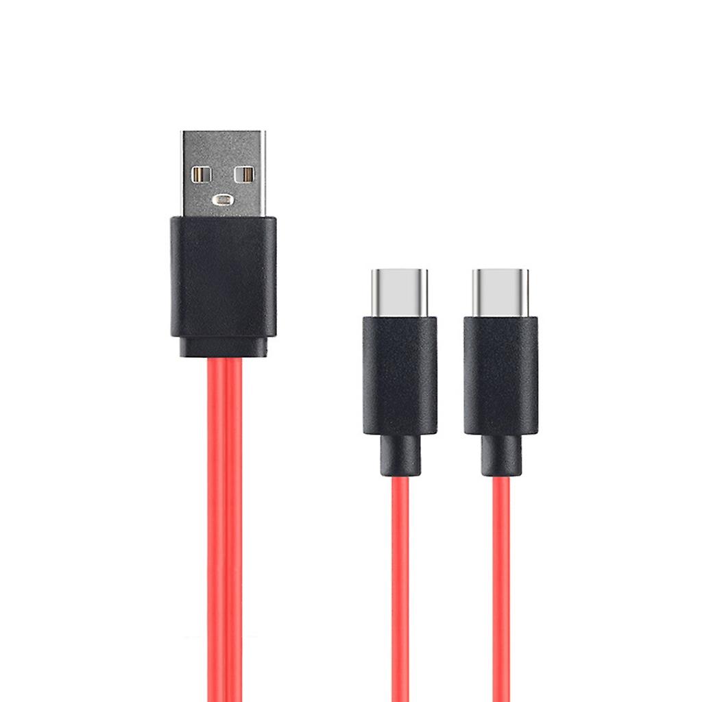 Dual Port Type C Splitter Charging Splitter Cable Power For Two Usb C ...