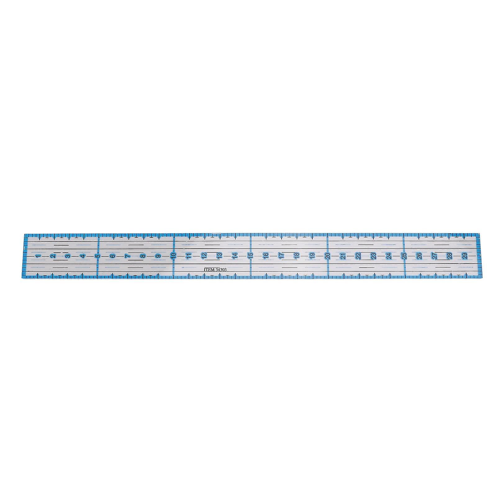 Acrylic Sewing Ruler - Easy Cut DIY Quilting Ruler for Tetragonum ...