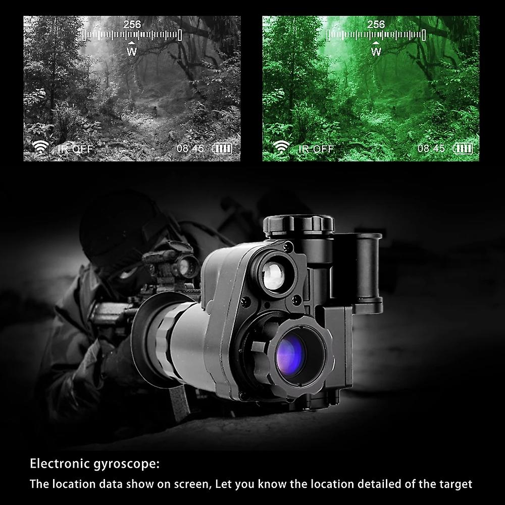 NVG10 Night Vision Monocular Wifi 1080p Tactical Helmet with Stand ...