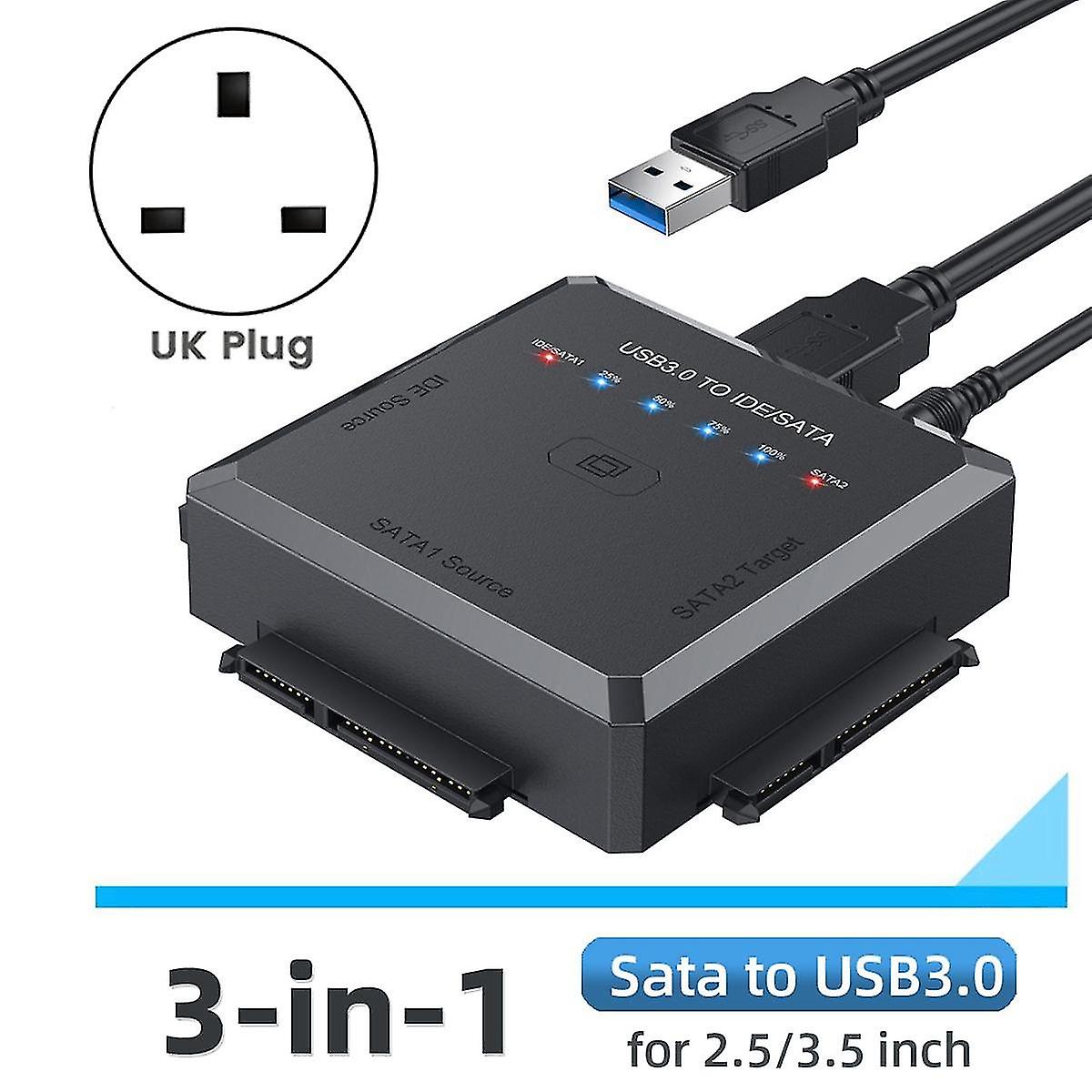 Sata To Usb Adapter Usb 3.0 To Ide/sata 3 Cable Converter For 2.5 3.5 ...