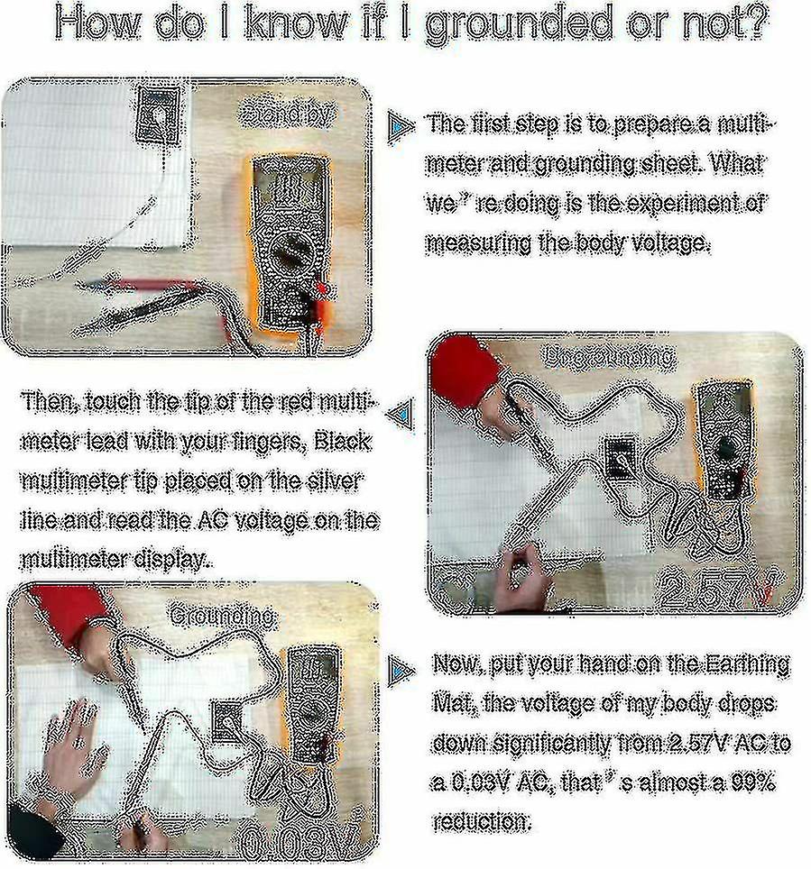 Earthing Double Bed Grounding Sheet Shield Emf Anti Radiation Conduct ...