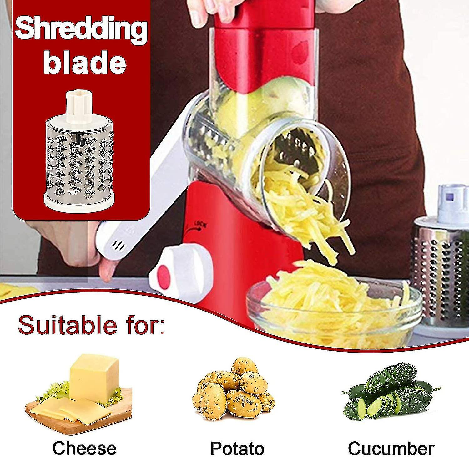 Rotary Cheese Grater, Graters For Kitchen, Cheese Grater Efficient ...