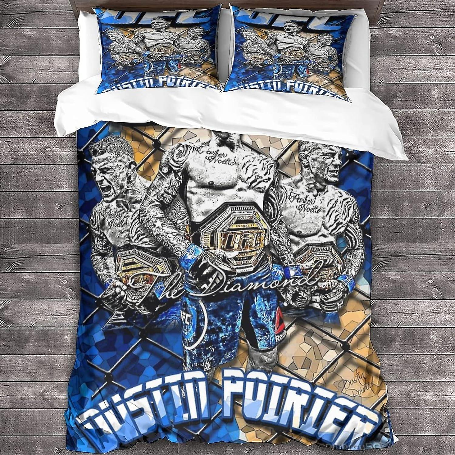 GENBAK UFC Duvet Cover Set 3D Printed MMA Set With Pillowcase Fighter ...