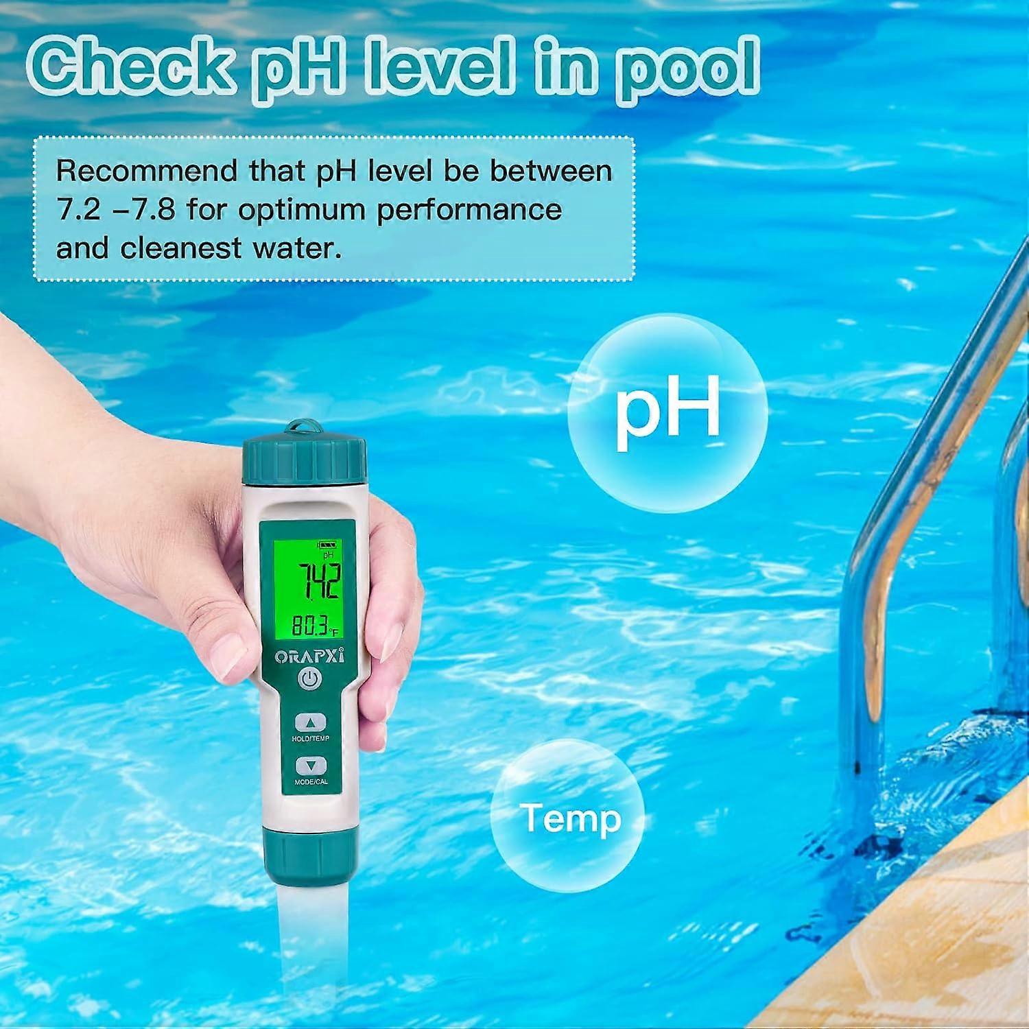 Pool Salt Tester pH and Salt Meter for Saltwater Pool pH | Fruugo UK