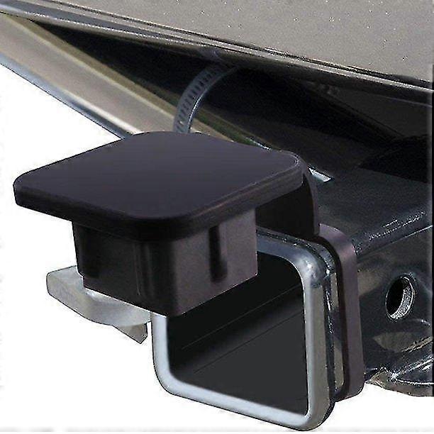 Tow Hitch Cover, Anti-dust Black Square Opening Trailer Hitch Tube Plug ...