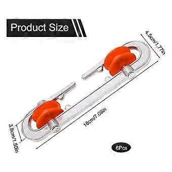 6 Pcs Clothesline Spreader, Aluminium Heavy Duty Outdoor Clothes Line ...