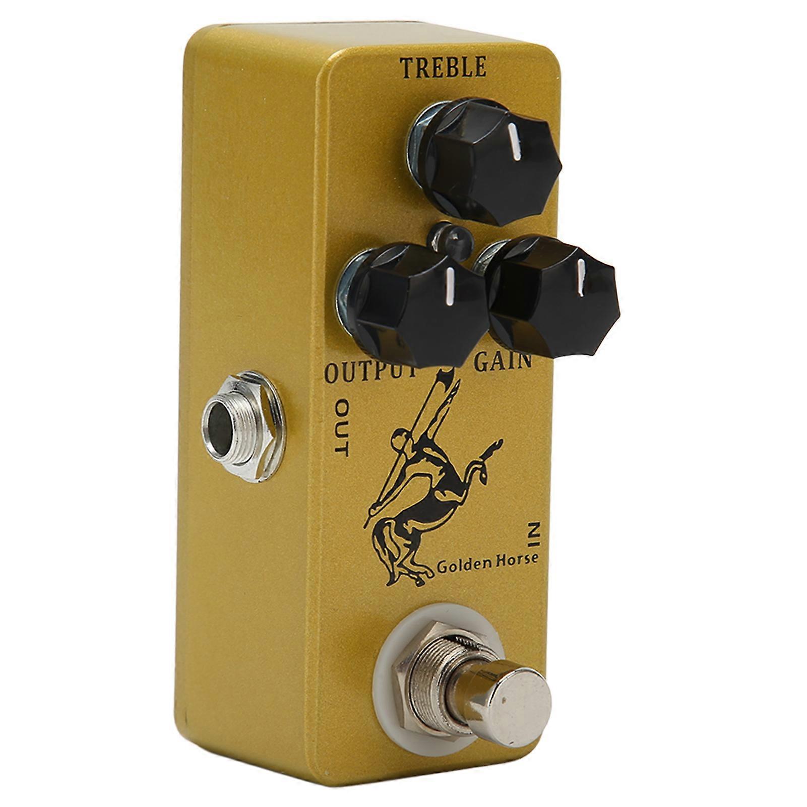 Overdrive Guitar Effect Pedal Aluminium Alloy Golden Horse Overdrive ...