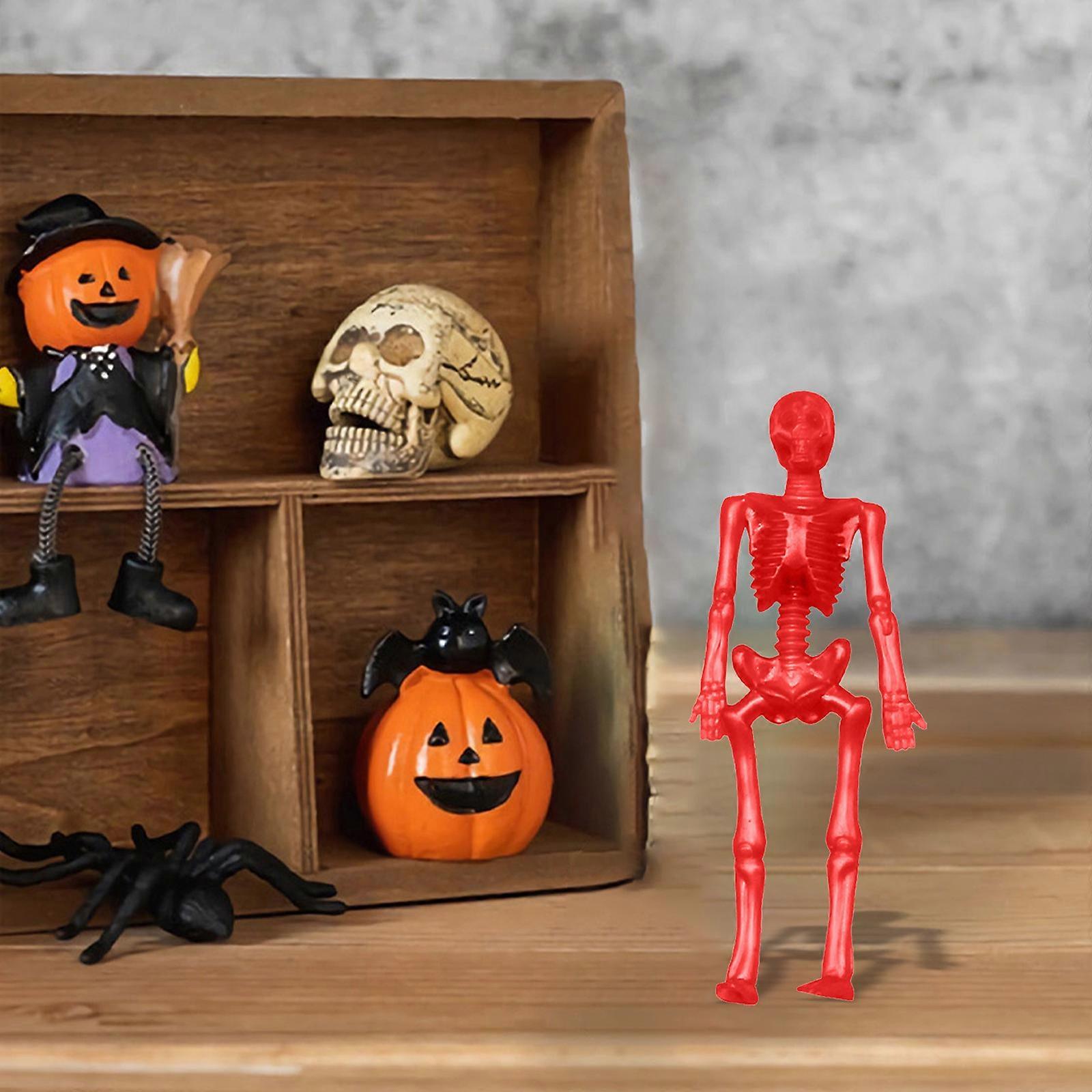 Elastic And Stretchable Soft Rubber Skeleton Figurine Halloween ...