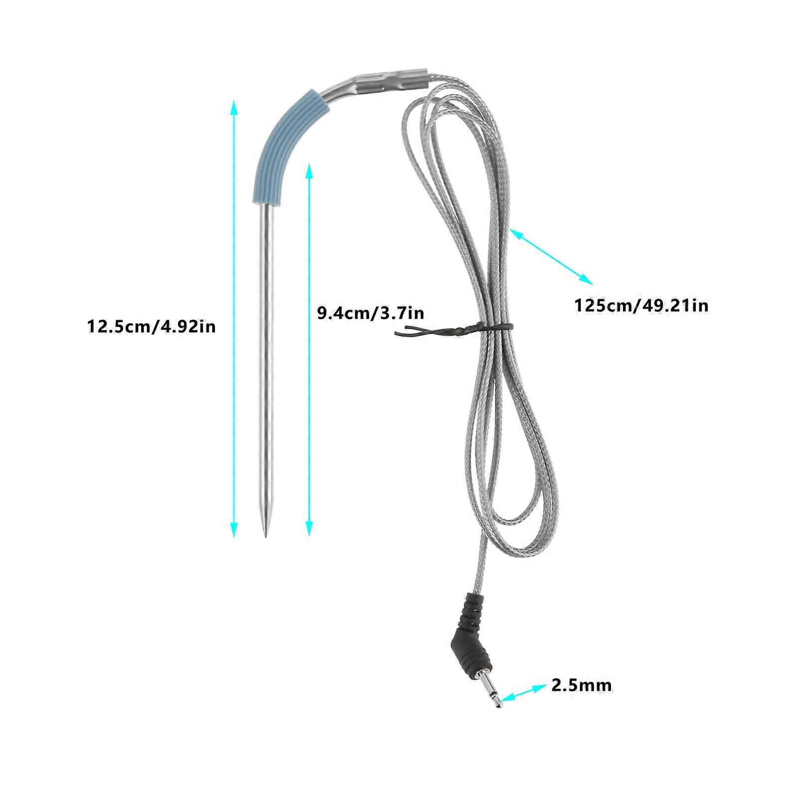 2Pcs Stainless Steel Grill Probe Fit for Weber Igrill 2 Igrill Mini ...