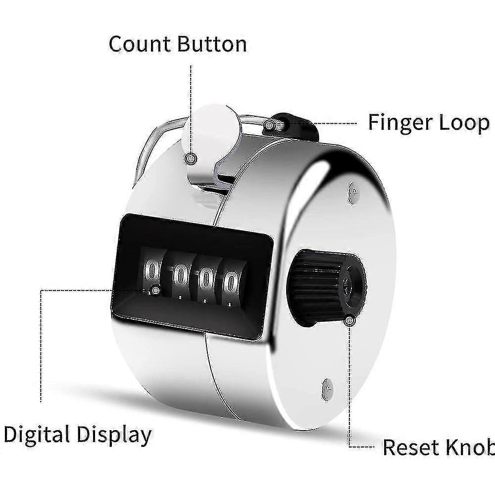 12 Piece Hand Counter 4 Digit Lap Counter | Fruugo UK