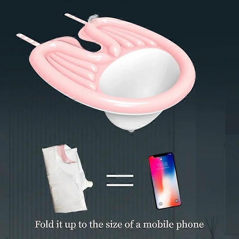 Inflatable Shampoo Basin PVC Foldable Portable Shampoo Pad Spa Tub ...