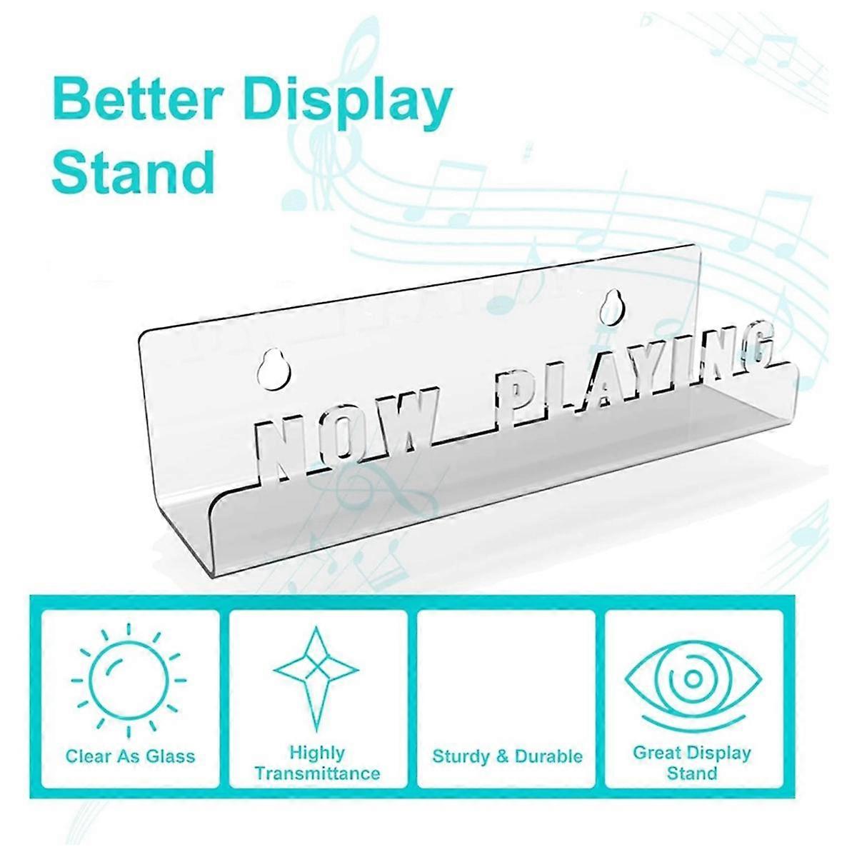 Vinyl Record Stand,Acrylic Vinyl Record Holder Vinyl Record Storage ...