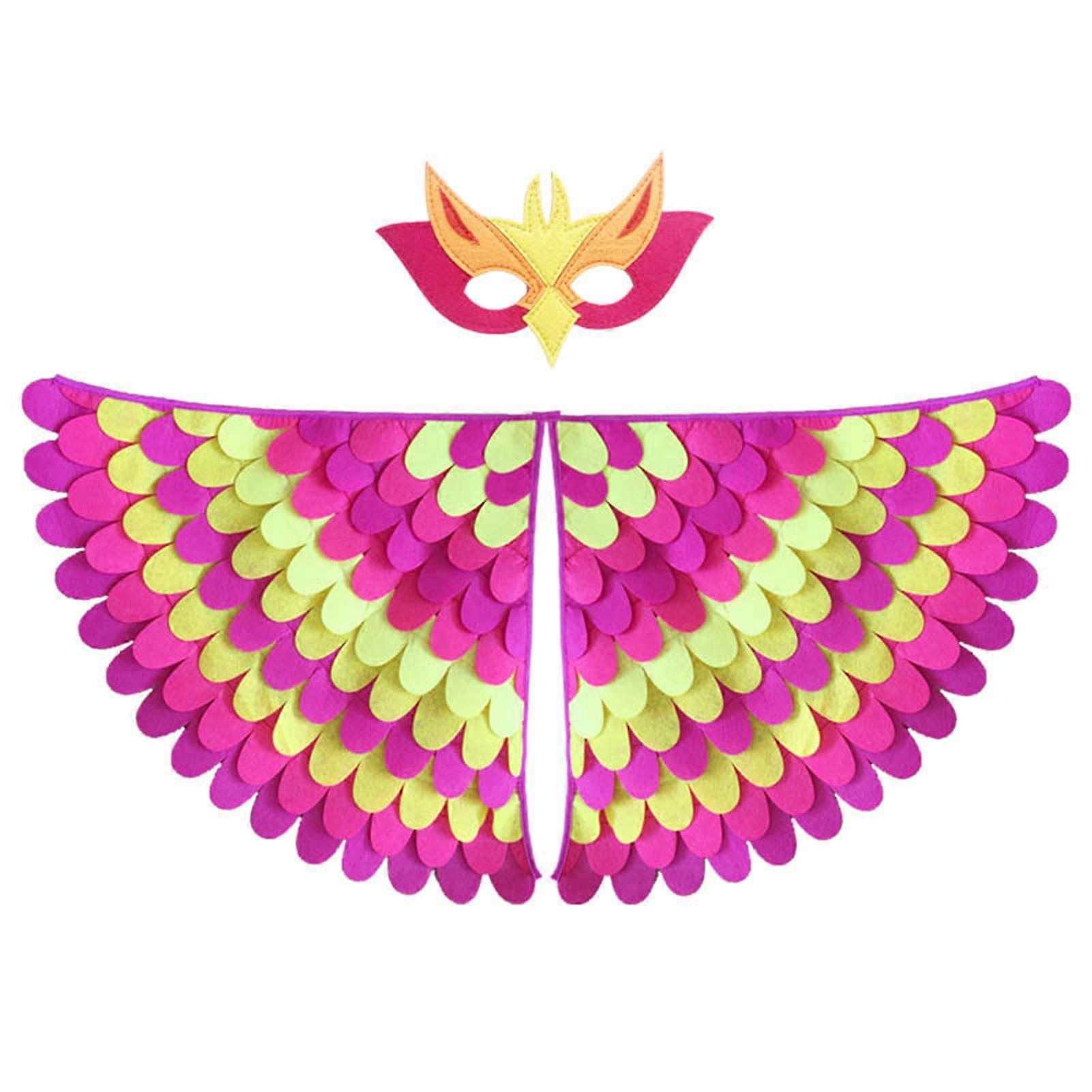 Birds Wing Costume Halloween Role Play Party Favors Festival Shawl Rave ...