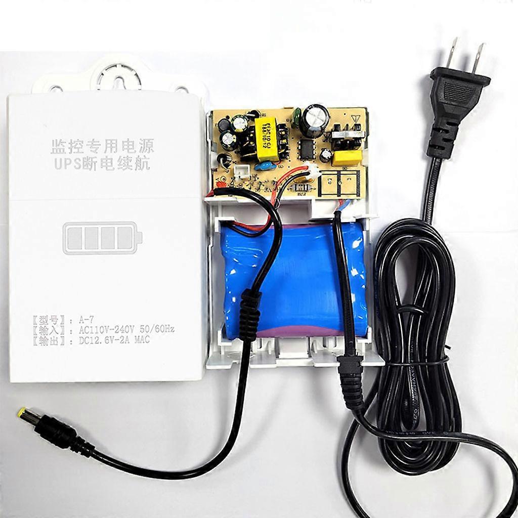 12V-2A Mini UPS Battery Backup for WiFi, Router, Modem Universal ...