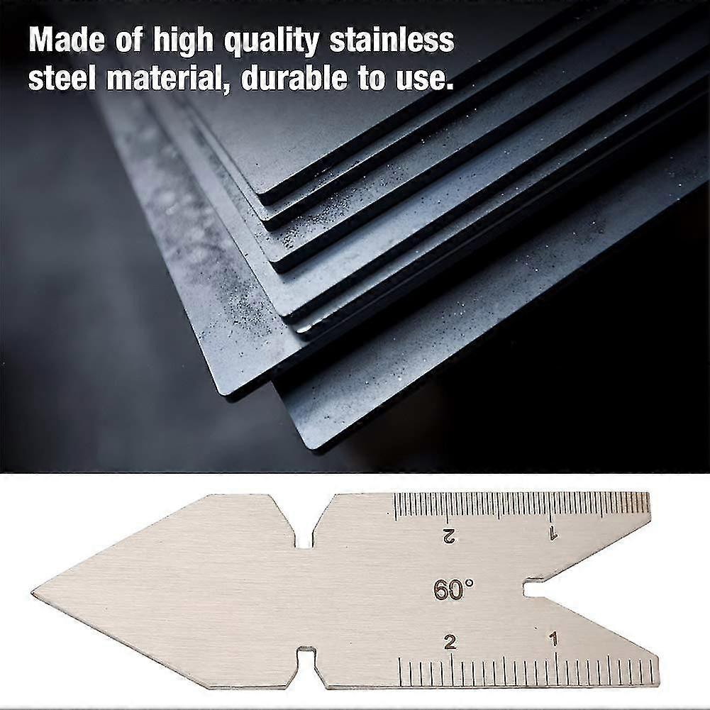 Center Fishtail Gauge Stainless Steel Thread Pitch Gauge Cutting Angle ...